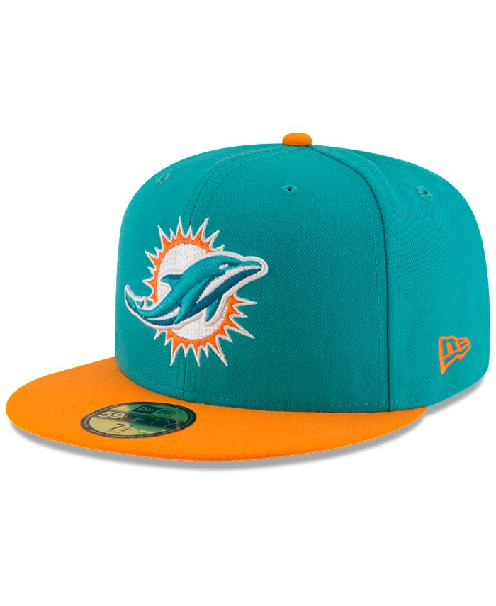 New Era Miami Dolphins Team Basic 59FIFTY Fitted Cap - Macy's