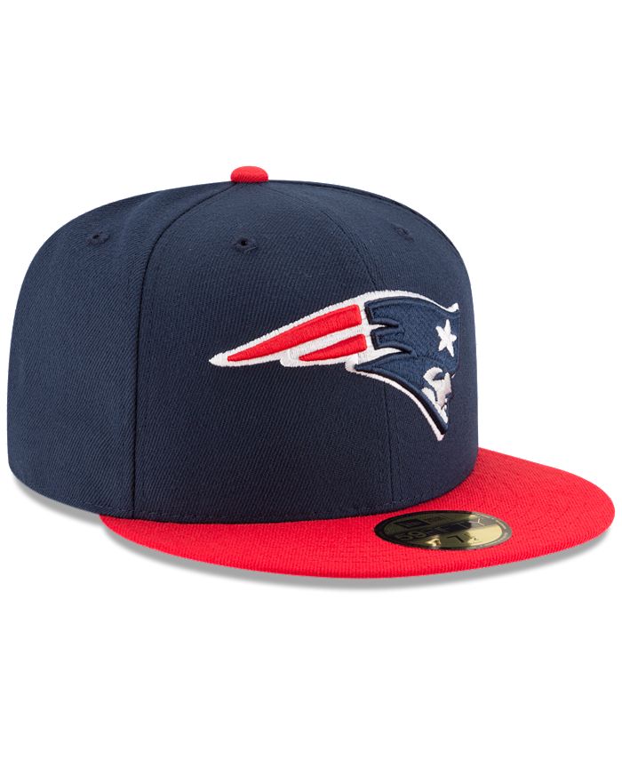New Era New England Patriots Team Basic 59FIFTY Fitted Cap - Macy's