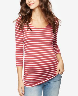 A Pea in the Pod Maternity Ruched Tunic - Macy's
