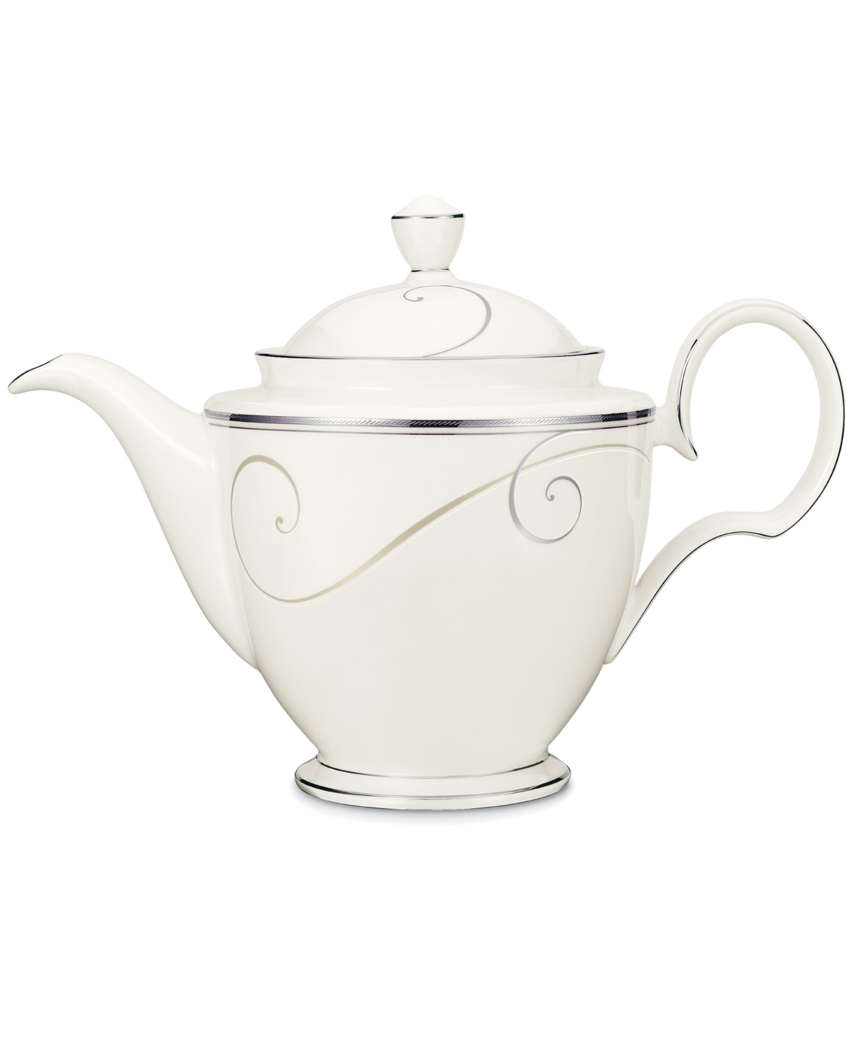 Click here for Noritake Dinnerware  Platinum Wave Coffee Pot prices