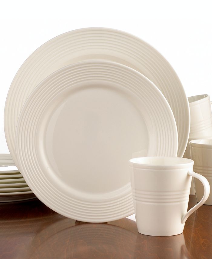 Lenox Dinnerware, Tin Can Alley Seven Degree 12 Piece Set, Service for ...