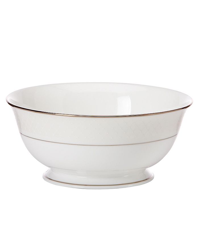 Lenox Dinnerware, Venetian Lace Serving Bowl - Macy's