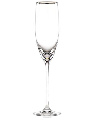 Lenox Stemware, Timeless Platinum Signature Flute - Macy's