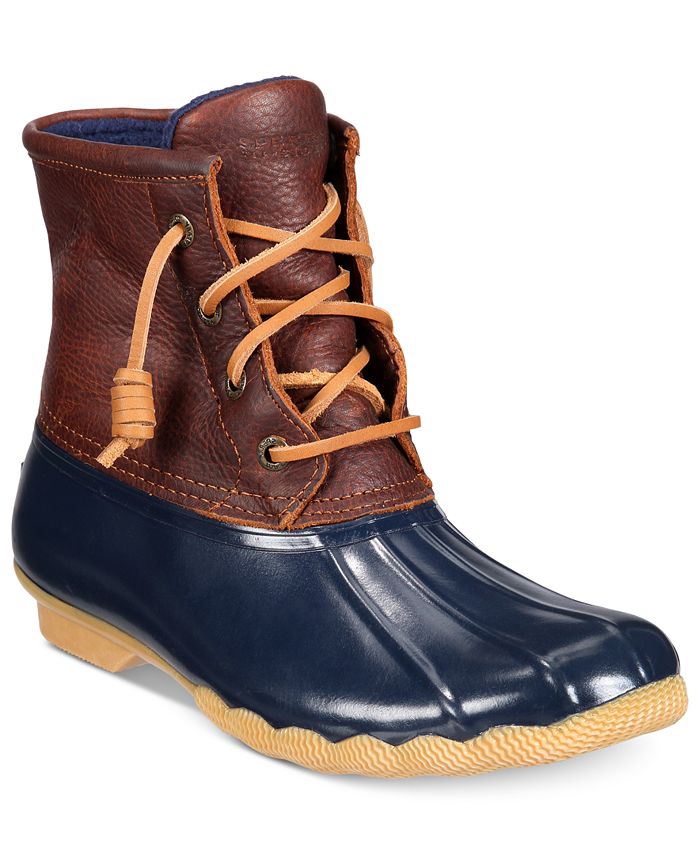 Sperry Women's Saltwater Duck Booties - Macy's