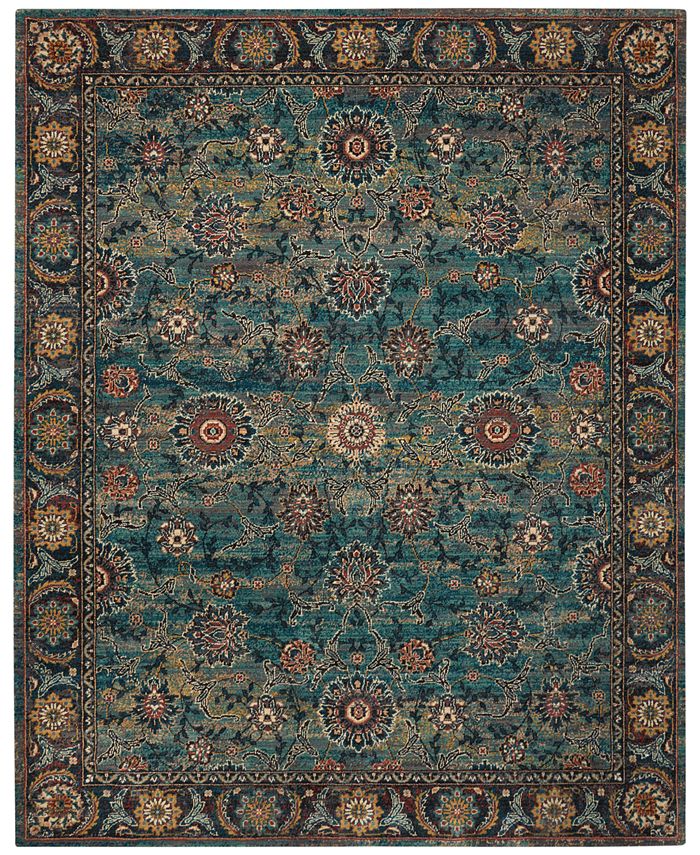 Nourison 2020 NR207 Marine 6'6" x 9'5" Area Rug - Macy's