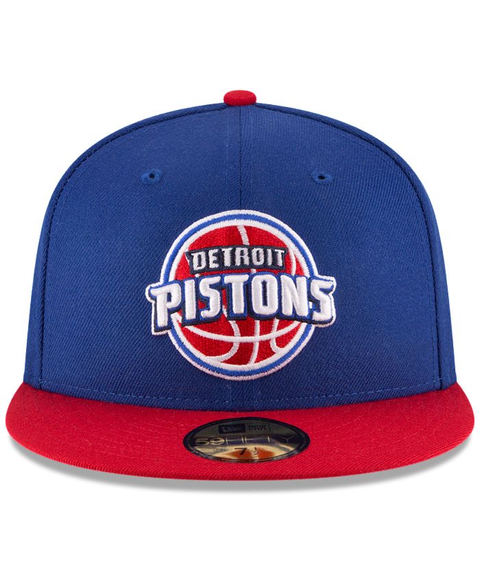 New Era Detroit Pistons 2 Tone Team 59FIFTY Cap - Macy's