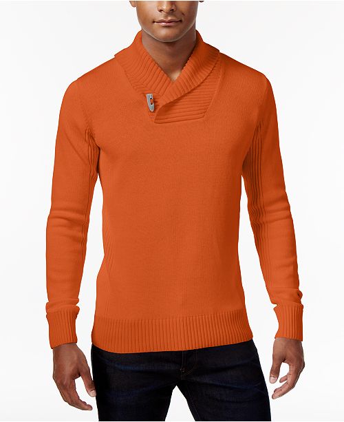 Sean John Men's Toggle Shawl-Collar Sweater, Created for Macy's ...