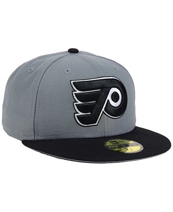 New Era Philadelphia Flyers Gray Black 59FIFTY Cap - Macy's
