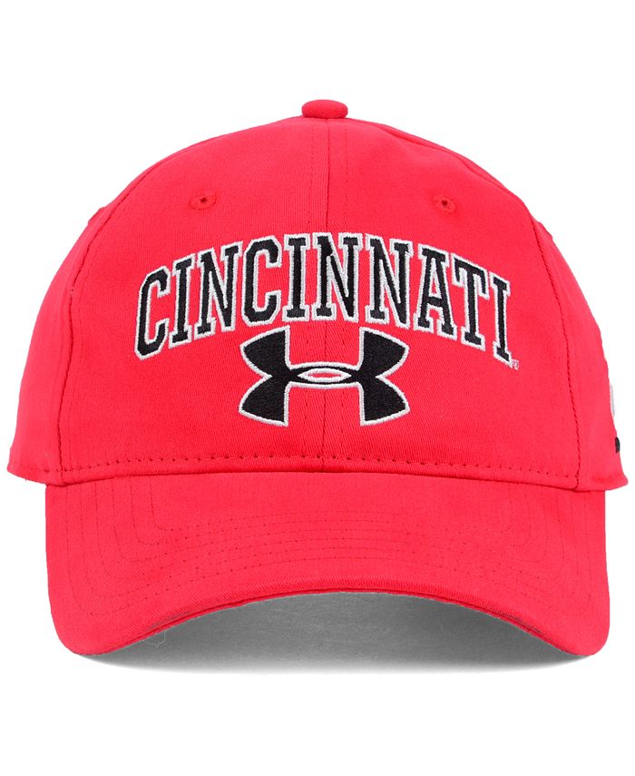 Under Armour Cincinnati Bearcats Brushed Twill Adjustable Cap - Macy's