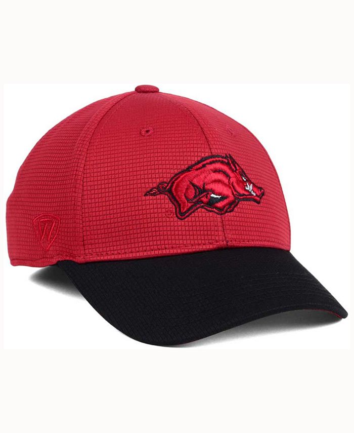 Top of the World Arkansas Razorbacks Booster 2Tone Flex Cap - Macy's