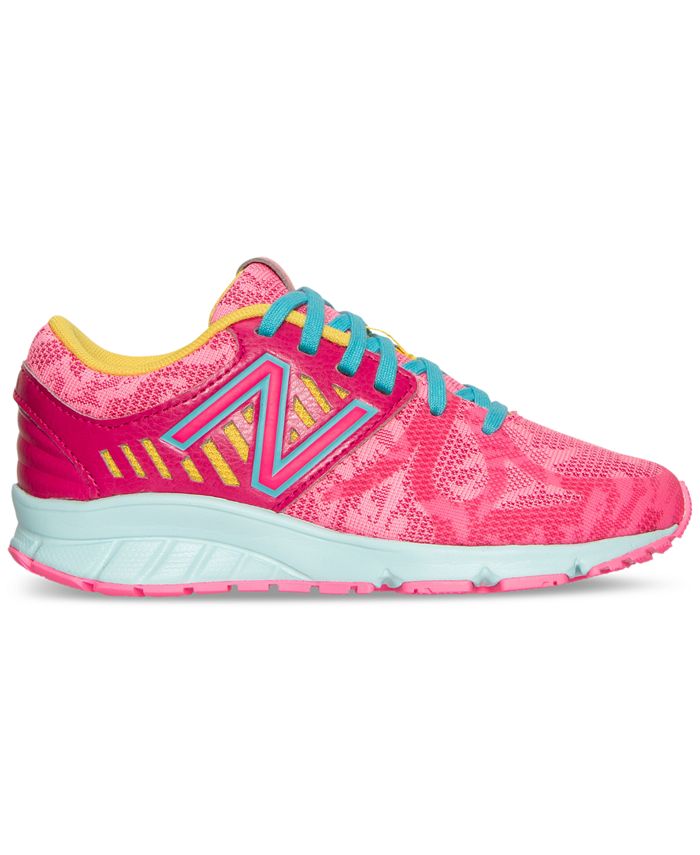 New Balance Little Girls' 200 v1 Running Sneakers from Finish Line - Macy's
