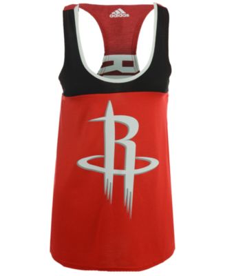 adidas Women's Houston Rockets Colorblock Tank - Macy's