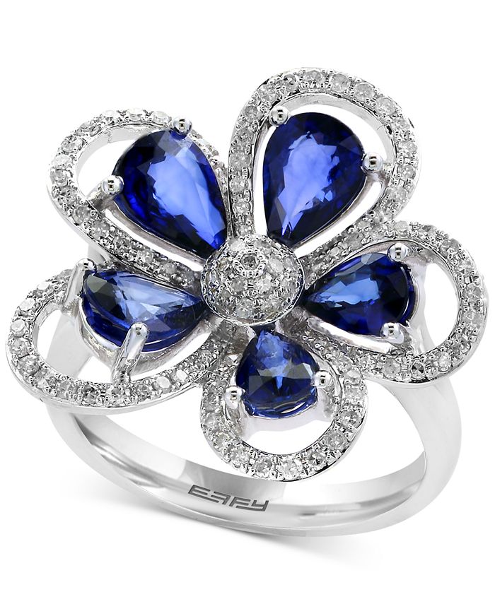 EFFY Collection EFFY® Final Call Diffused Ceylon Sapphire (3-1/10 ct. t ...