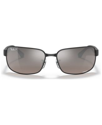 Ray-Ban Polarized Sunglasses , RB3566 CHROMANCE - Macy's