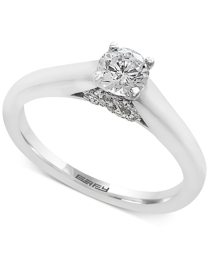 EFFY Collection EFFY® Infinite Love Diamond Infinity Engagement Ring (1 ...
