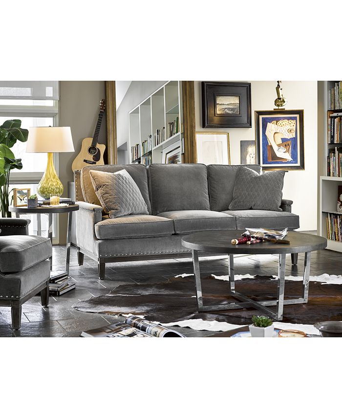 Furniture CLOSEOUT! Sutton Round Coffee Table - Macy's