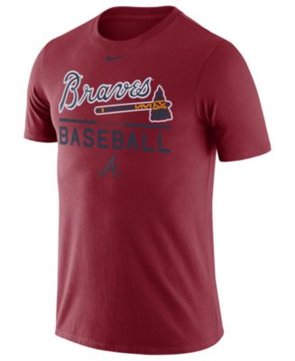 Nike Men's Atlanta Braves Practice T-Shirt - Macy's