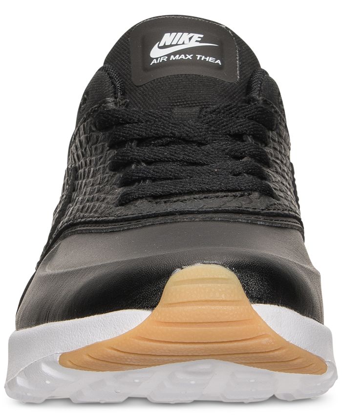 Nike Women's Air Max Thea Premium Running Sneakers from Finish Line ...