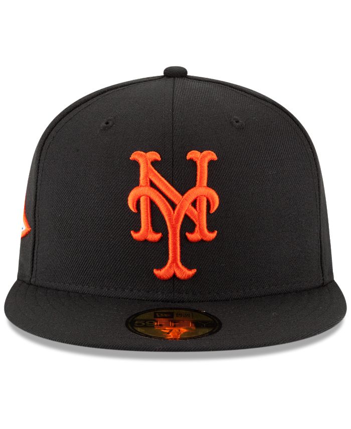 New Era New York Mets Banner Patch 59FIFTY Fitted Cap - Macy's