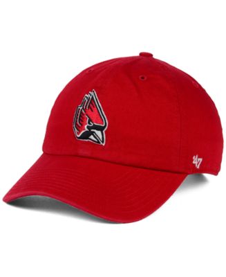 '47 Brand Ball State Cardinals NCAA Clean-Up Cap - Macy's