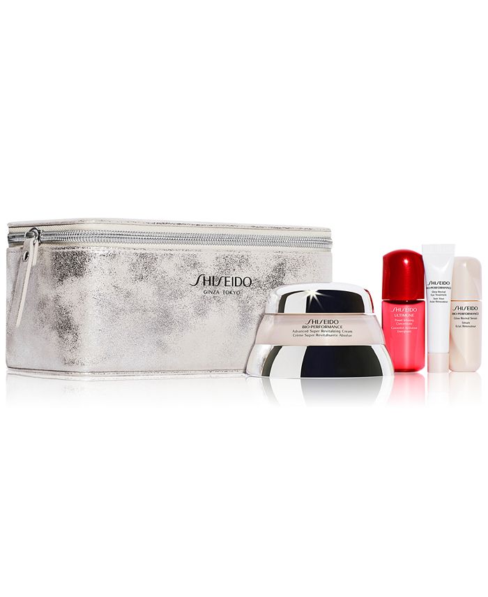 Shiseido 5-Pc. Bio-Performance Time To Revitalize Gift Set - Macy's