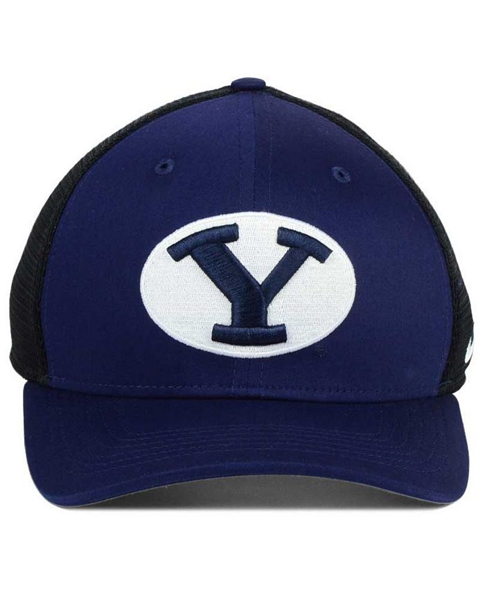 Nike BYU Cougars Aero Bill Mesh Swooshflex Cap - Macy's