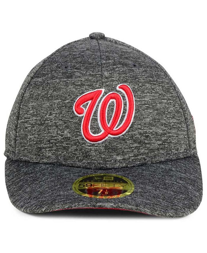 New Era Washington Nationals Shadowed Low Profile 59FIFTY Cap - Macy's