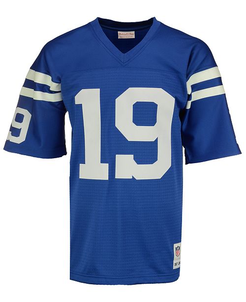 Mitchell & Ness Men's Johnny Unitas Baltimore Colts Replica Throwback ...