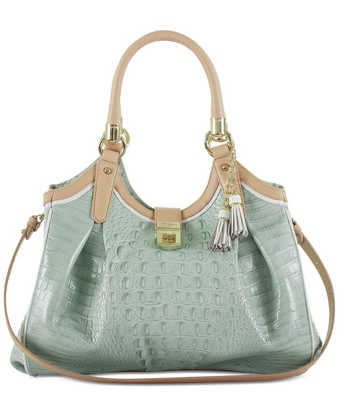 Brahmin Elisa Tri-Color Hobo - Macy's