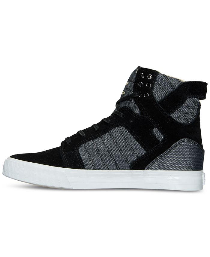 SUPRA Men's Skytop High-Top Casual Sneakers from Finish Line - Macy's
