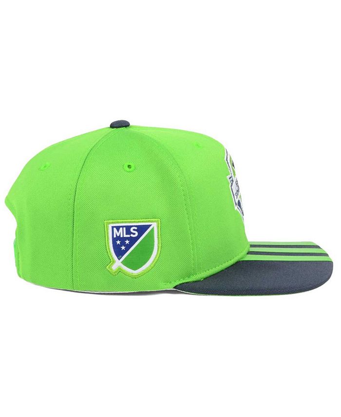 adidas Seattle Sounders FC Authentic Team Snapback Cap - Macy's