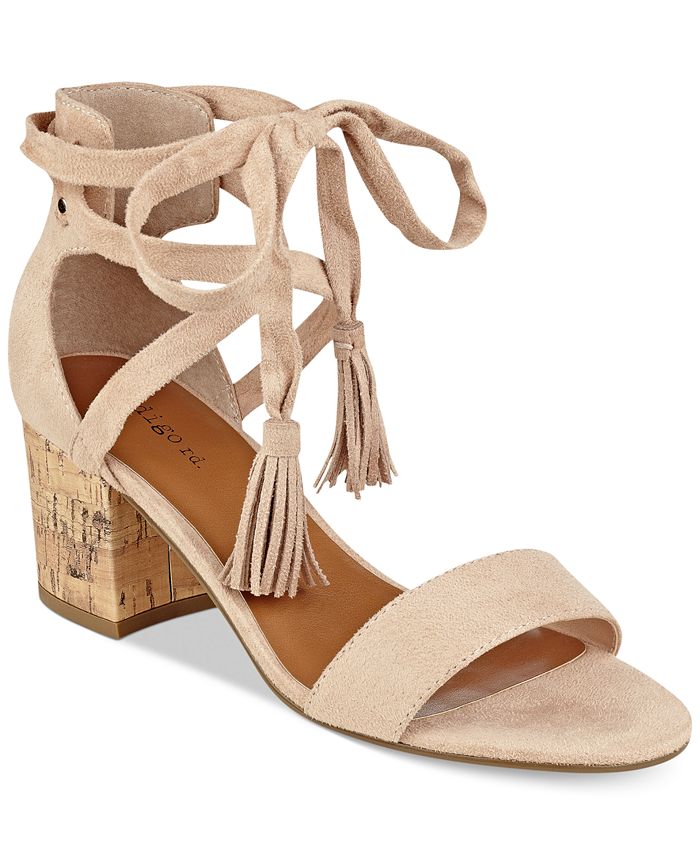 indigo rd. Elisa Block-Heel Sandals - Macy's