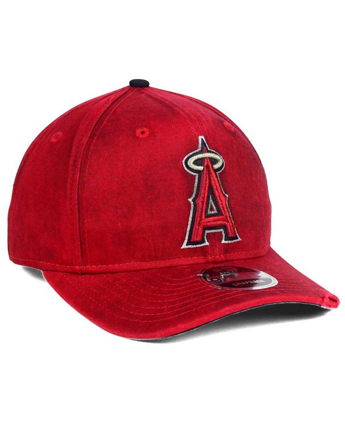 New Era Los Angeles Angels Team Rustic 9FIFTY Snapback Cap - Macy's