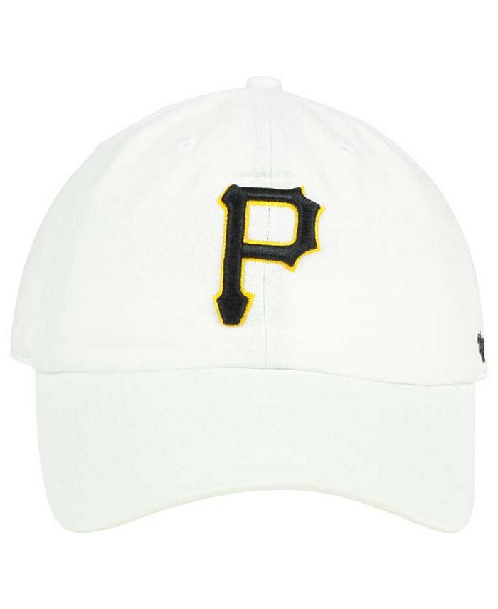 '47 Brand Pittsburgh Pirates White Clean Up Cap - Macy's