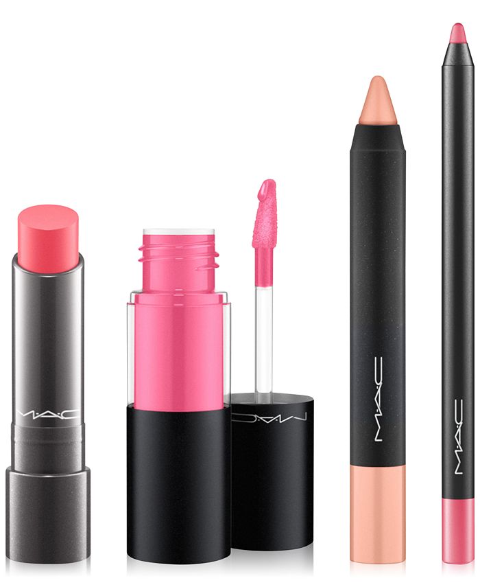 MAC 4-Pc. Lip Gift Set - Pink, Created for Macy's & Reviews - Makeup ...