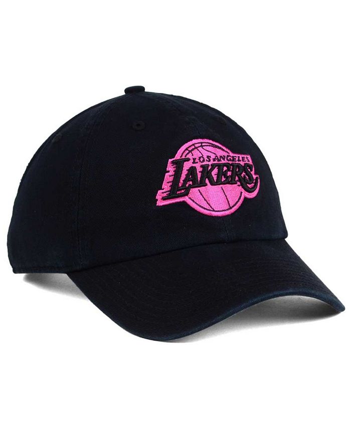 '47 Brand Women's Los Angeles Lakers Petal Pink CLEAN UP Cap - Macy's