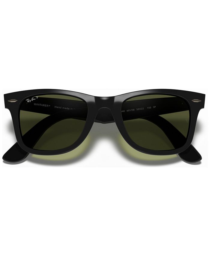 Ray-Ban Polarized Sunglasses , RB4340 WAYFARER EASE - Macy's