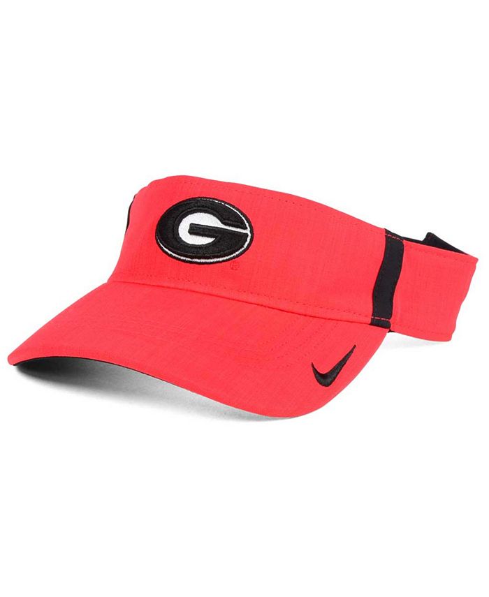 Nike Georgia Bulldogs Sideline Aero Visor - Macy's