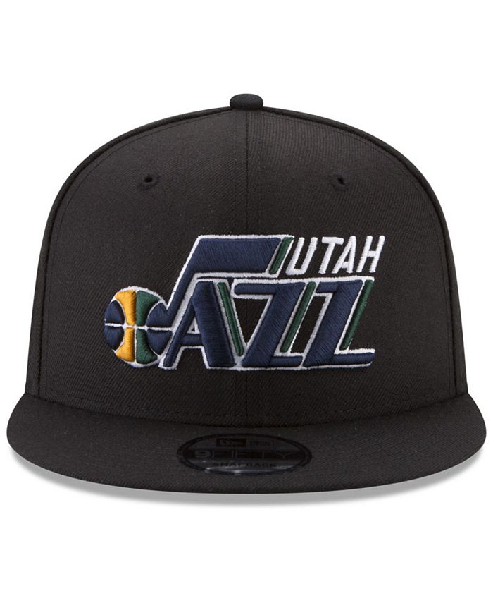 New Era Utah Jazz All Metallic Hoops 9FIFTY Snapback Cap - Macy's