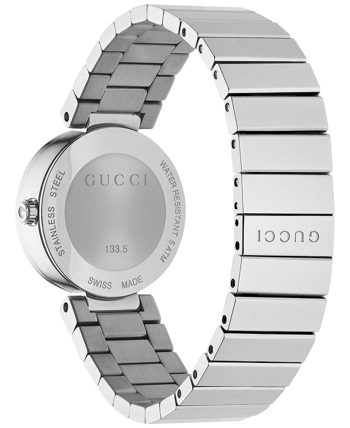 Gucci Unisex Swiss Interlocking Stainless Steel Bracelet Watch 29mm ...