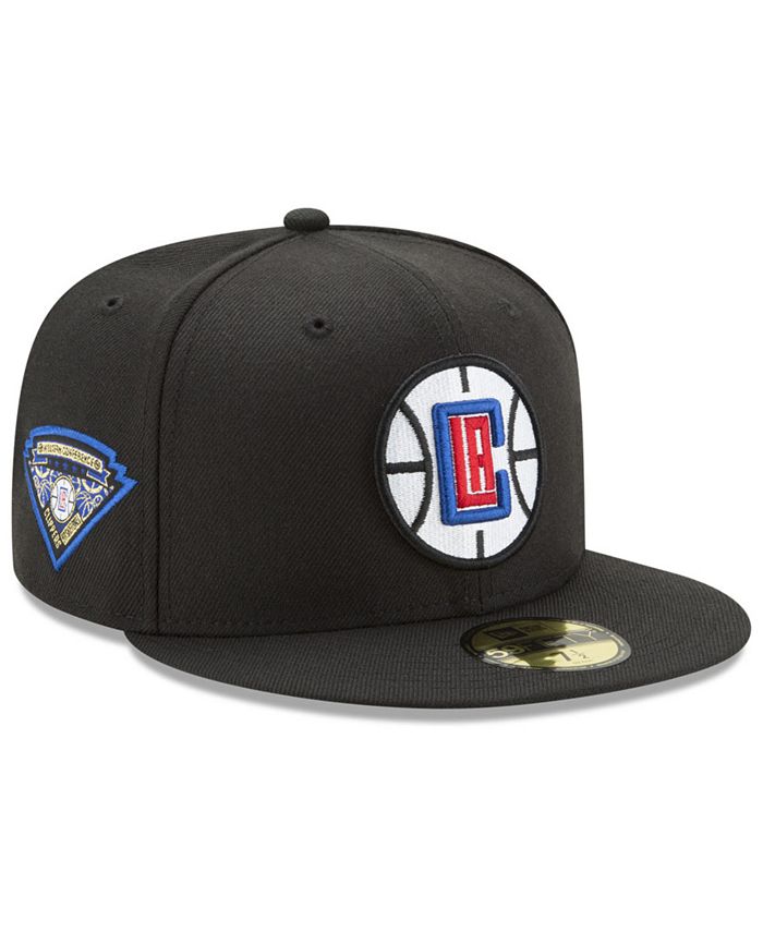 New Era Los Angeles Clippers Metallic Diamond Patch 59FIFTY Fitted Cap ...
