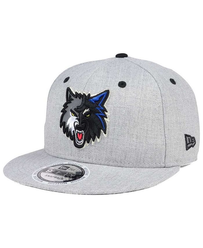 New Era Minnesota Timberwolves Total Reflective 9FIFTY Snapback Cap ...