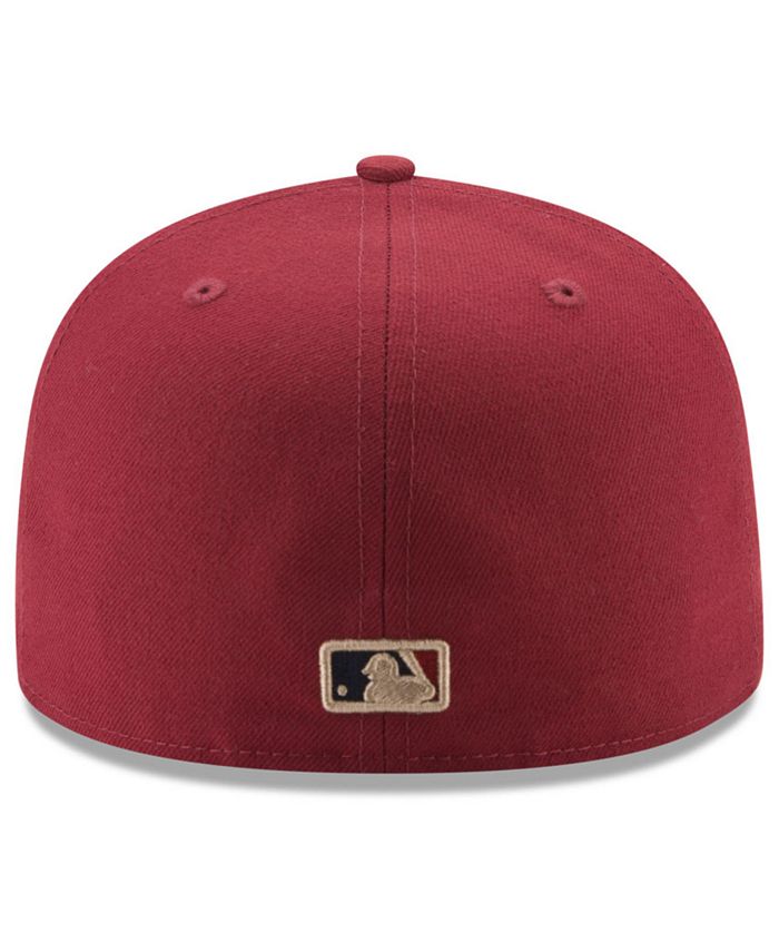 New Era Cincinnati Reds Leather Americana 59FIFTY Cap - Macy's