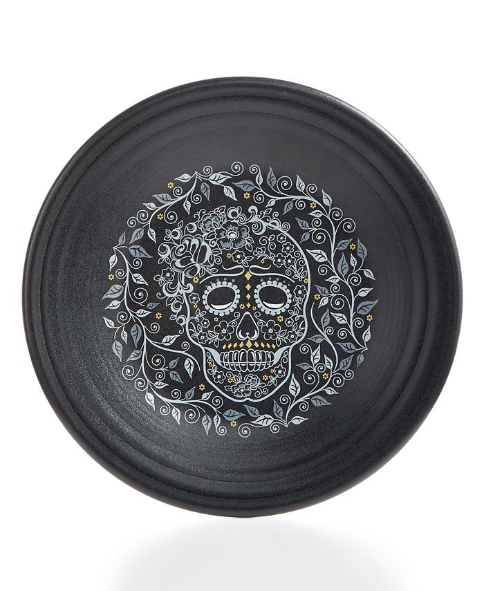 Fiesta Skull and Vine Luncheon Plate - Macy's