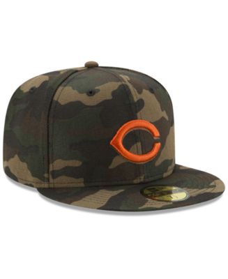 New Era Cincinnati Reds Camo On Canvas 59FIFTY Cap - Macy's