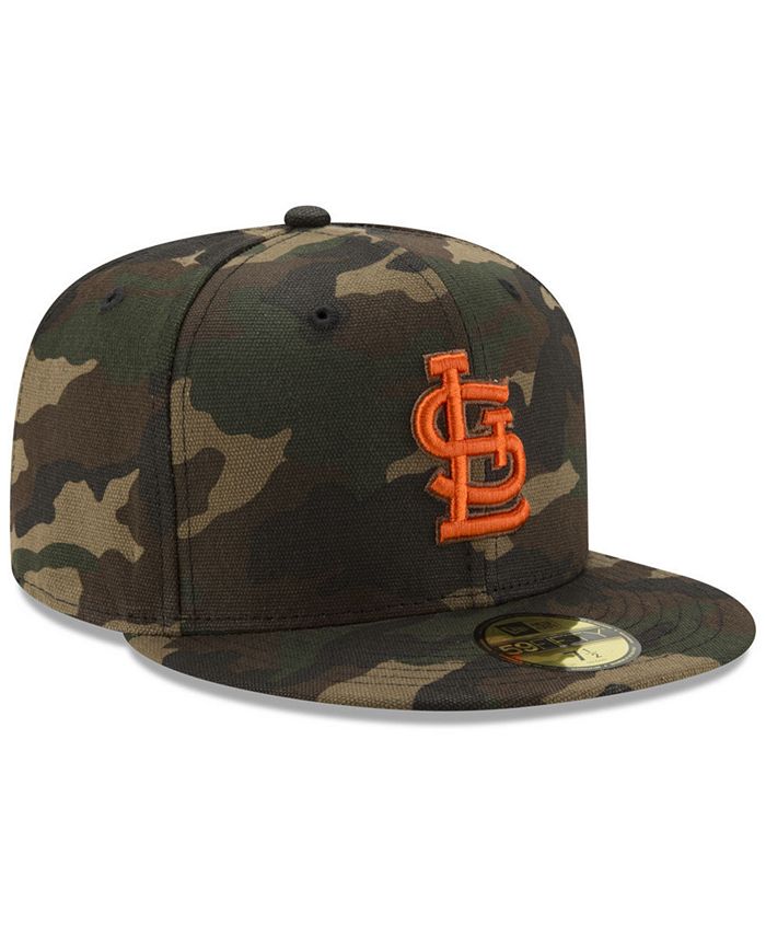 New Era St. Louis Cardinals Camo On Canvas 59FIFTY Cap - Macy's