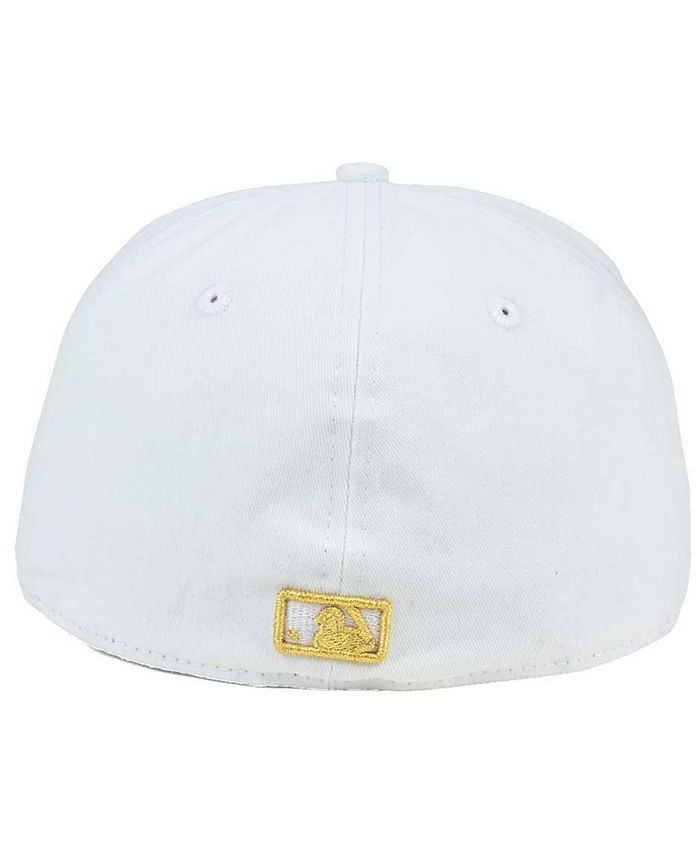 New Era Pittsburgh Pirates White On Metallic 59FIFTY Cap - Macy's