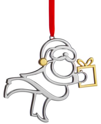 Nambé Santa Ornament - Macy's