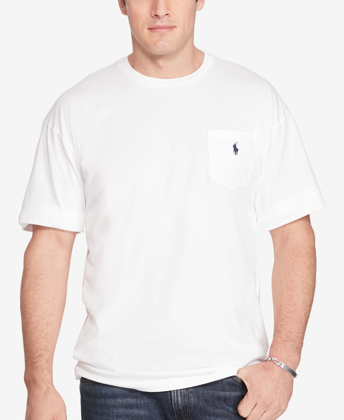 Click here for Polo Ralph Lauren Mens Big & Tall Crew-Neck Pocket... prices