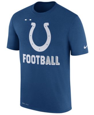 Nike Men's Indianapolis Colts Legend Football T-Shirt - Macy's